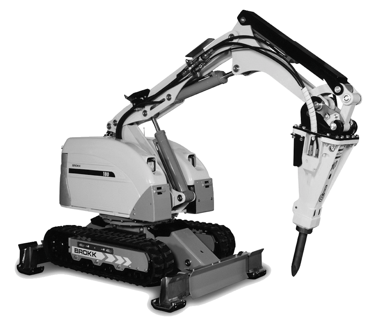 180 Demolition Machine From: Brokk Inc. | For Construction Pros