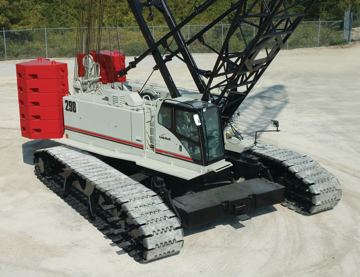 298 HSL Crawler Crane From: Link-Belt Construction Equip. | For ...