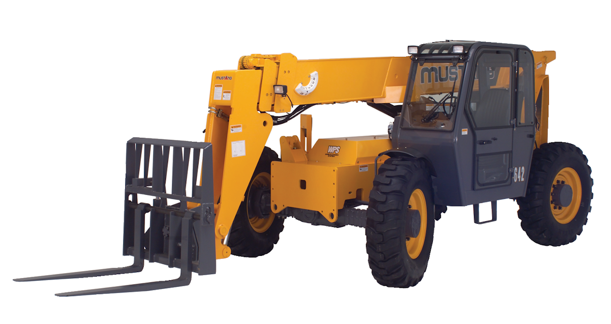 642 and 844 Telescopic Handlers From: Mustang by Manitou | For ...