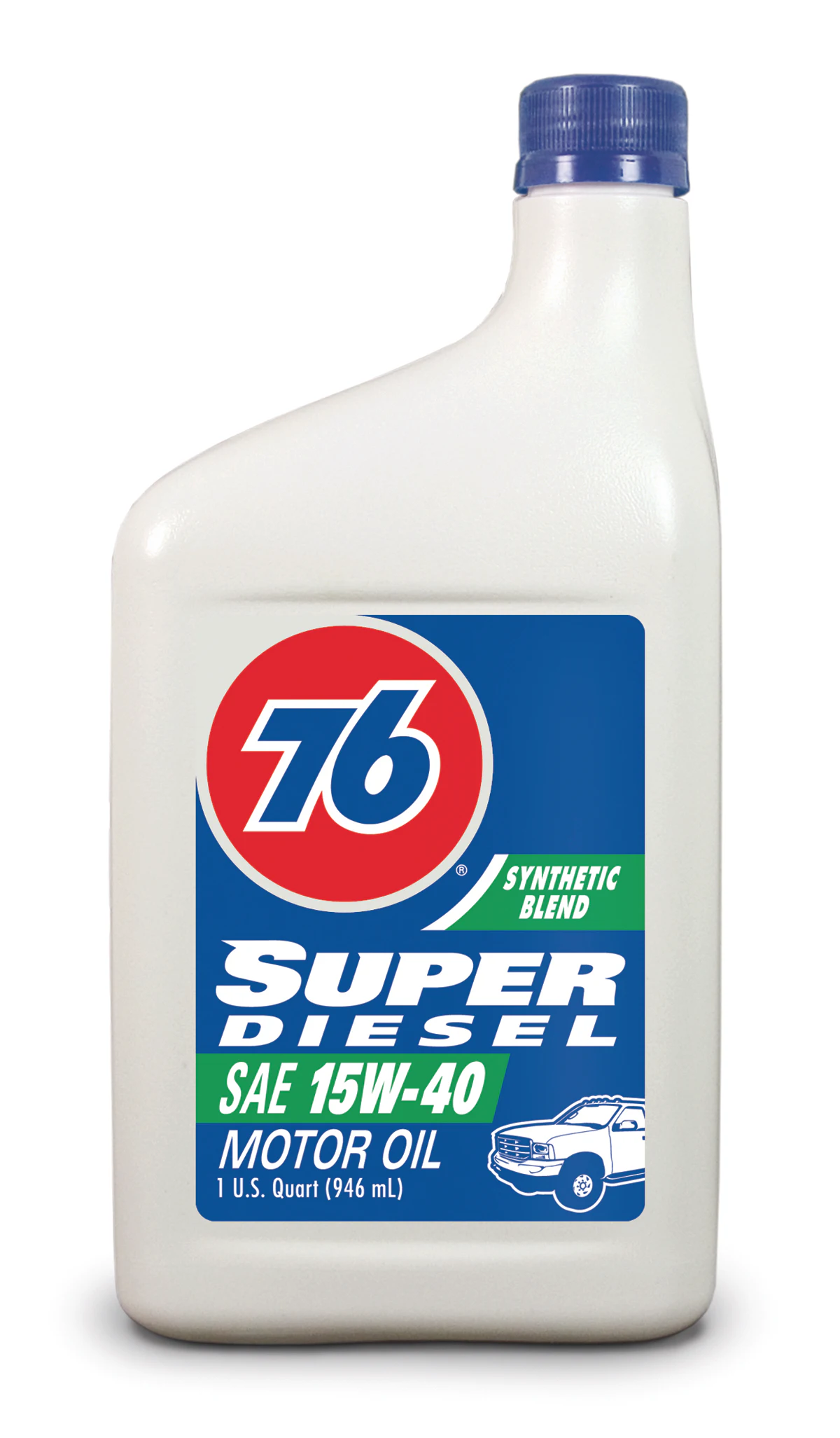 76 Super Diesel Synthetic Blend Motor Oil From: Phillips 66 Lubricants ...