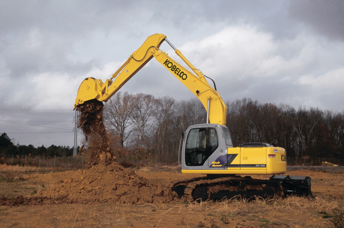Blade Runner Excavators From: Kobelco Construction Machinery USA Inc ...