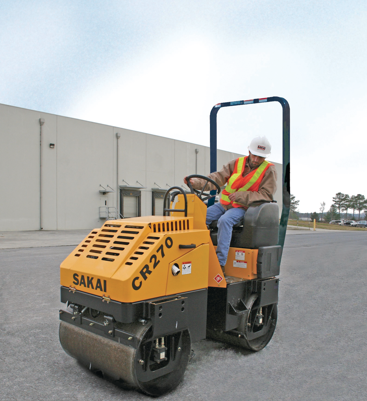 CR270 Compact Vibratory Asphalt Roller From: Sakai America, Inc. | For ...