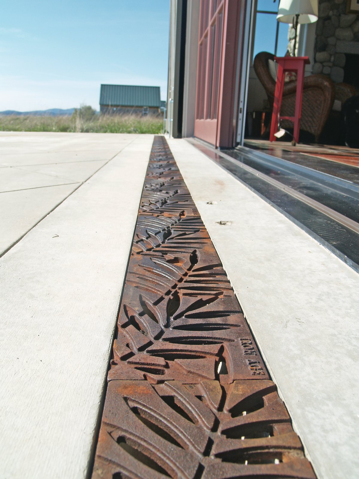 Designer Drain Gates From: Iron Age Designs | For Construction Pros