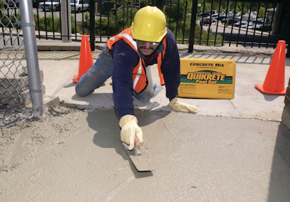 FastSet Commercial Grade concrete mix From: The QUIKRETE Companies ...