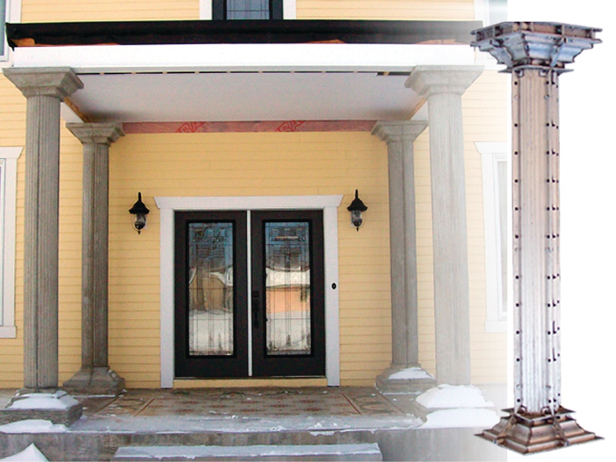 Fluted Column Forms From: Wall-Ties & Forms Inc | For Construction Pros