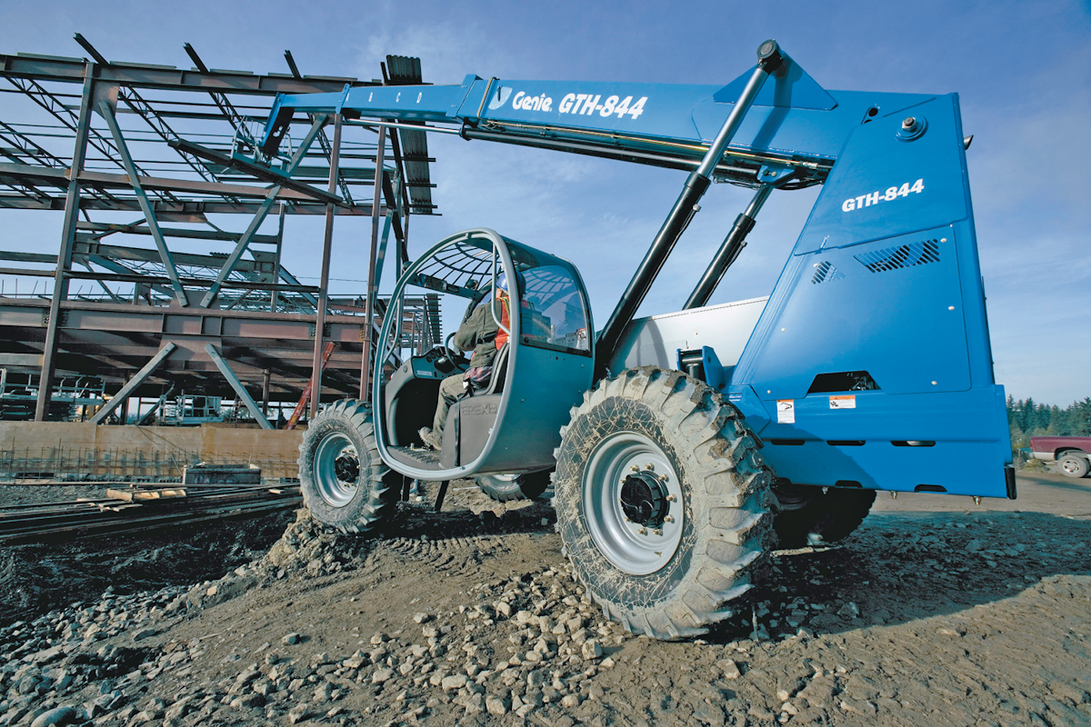 GTH-844 Telehandler From: Genie - Terex AWP | For Construction Pros