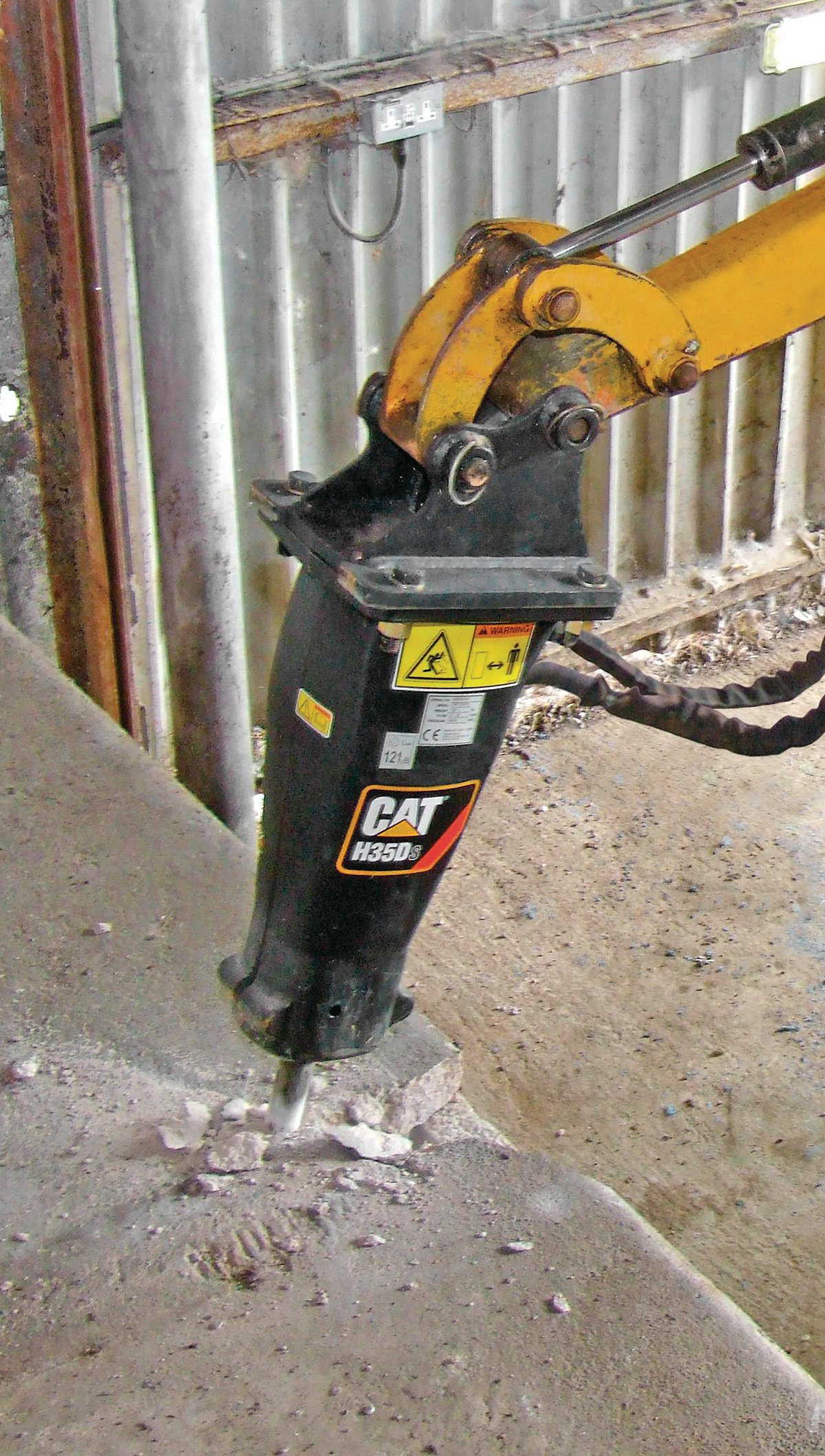 H35D and H45D Hydraulic Hammers From: Caterpillar - Cat | For ...