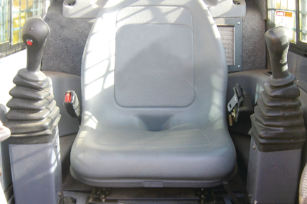 Joystick control option to mid-sized skid-steer loaders From: Mustang ...