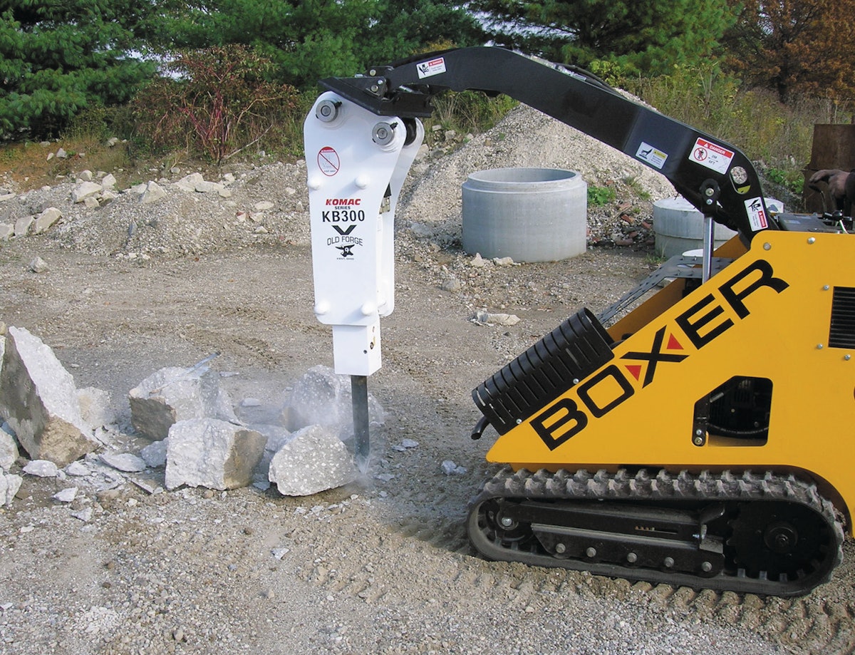 KB300V Breaker From: Komac Sales | For Construction Pros