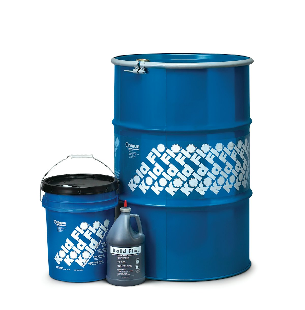 KOLD-FLO Pourable Crack Filler From: UNIQUE Paving Materials Corp ...