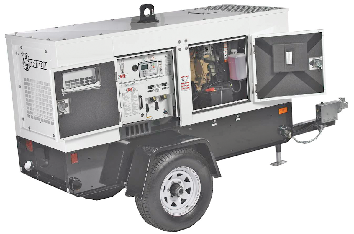 Mobile Generator Set From: Triton Power | For Construction Pros