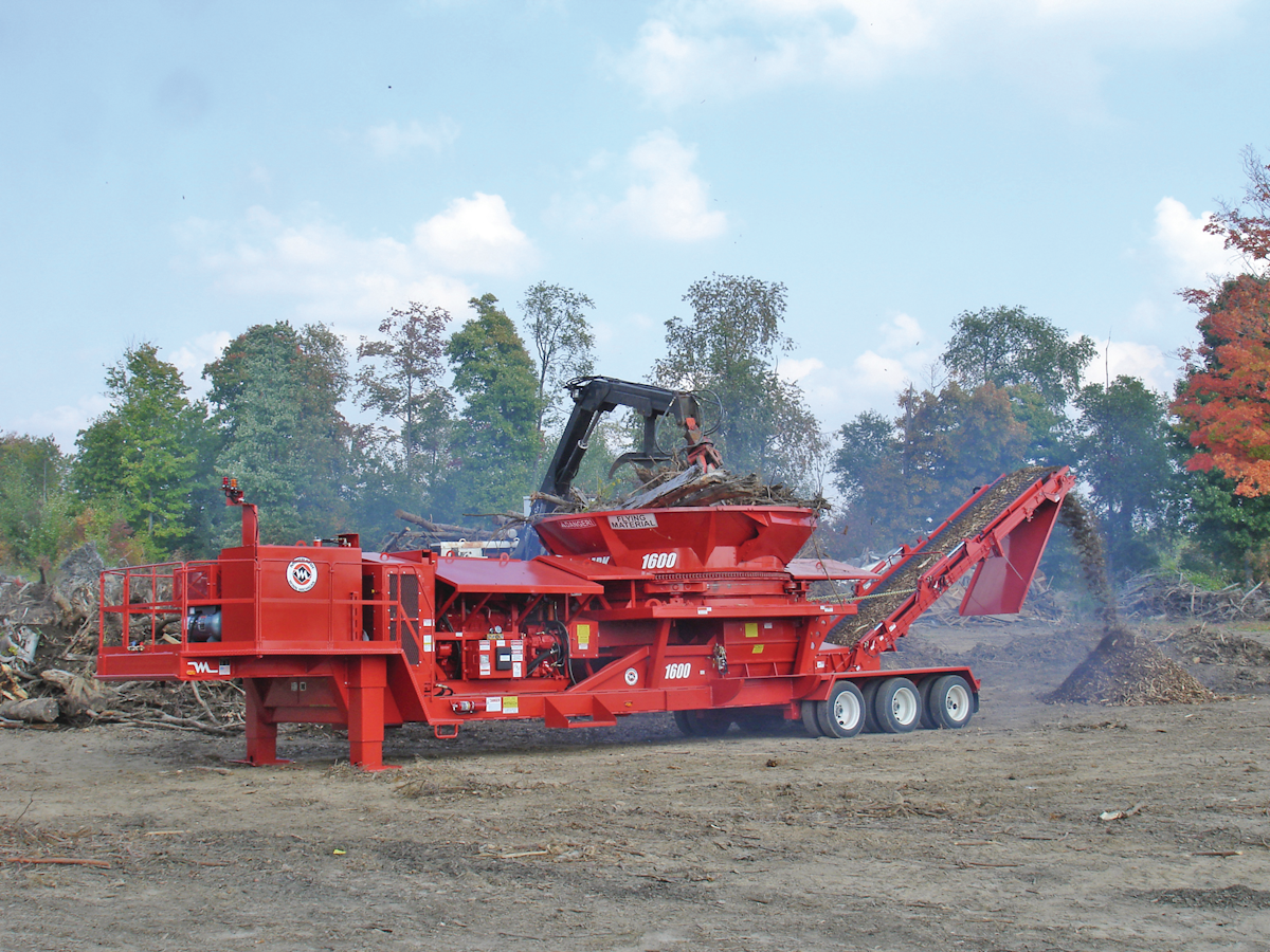 Model 1600 Tub Grinder From: Morbark Inc. | For Construction Pros