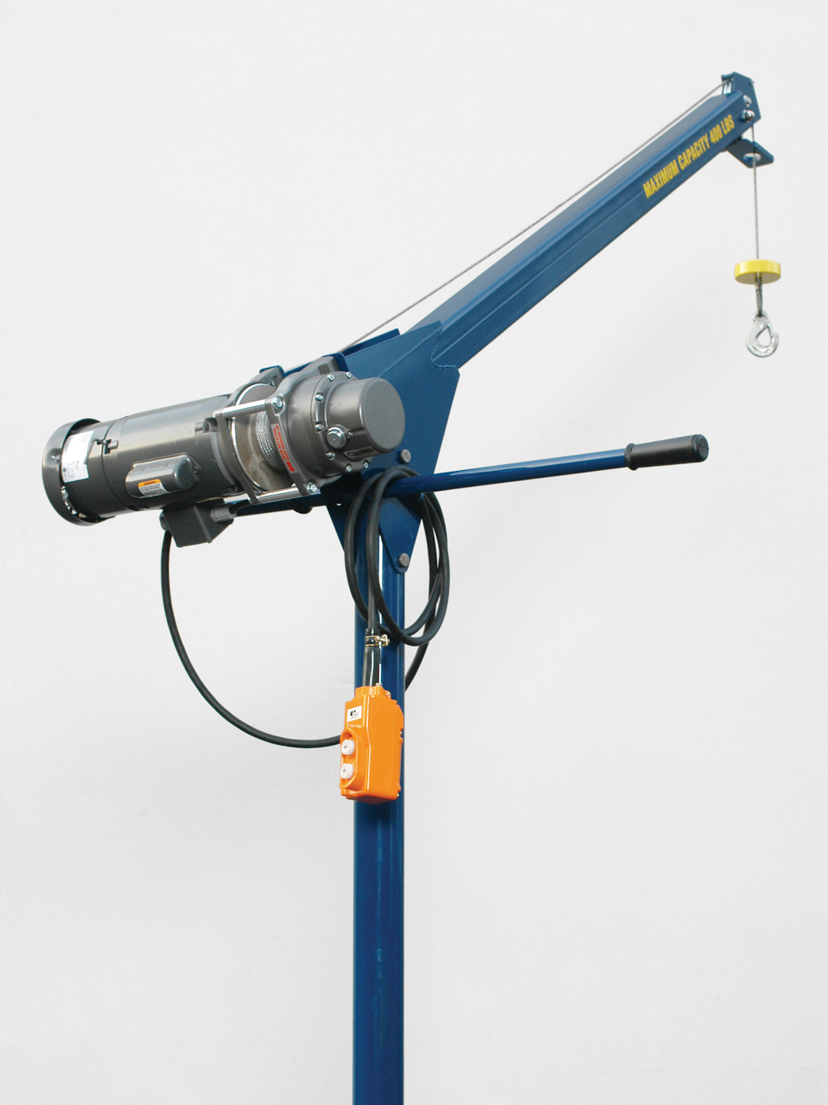 Model 4FFM Davit Crane with Hoist From: Allied Power Products | For ...