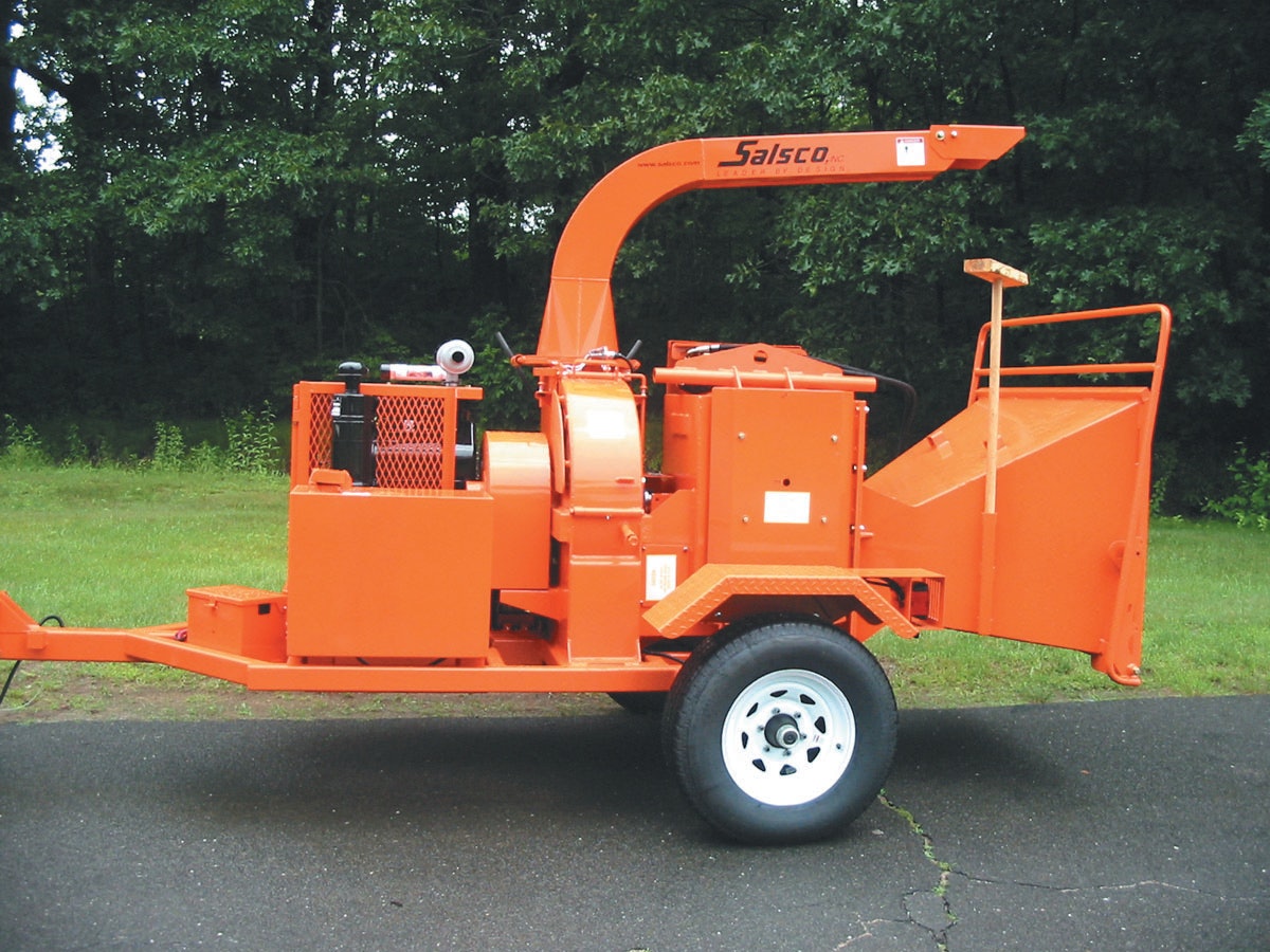Model 810M chipper From: Salsco Inc | For Construction Pros