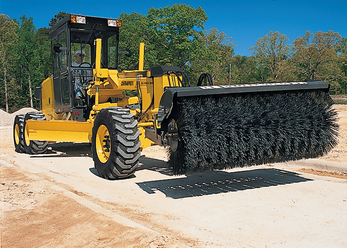 Motor grader attachments From: Champion Motor Graders Acquired by Volvo ...