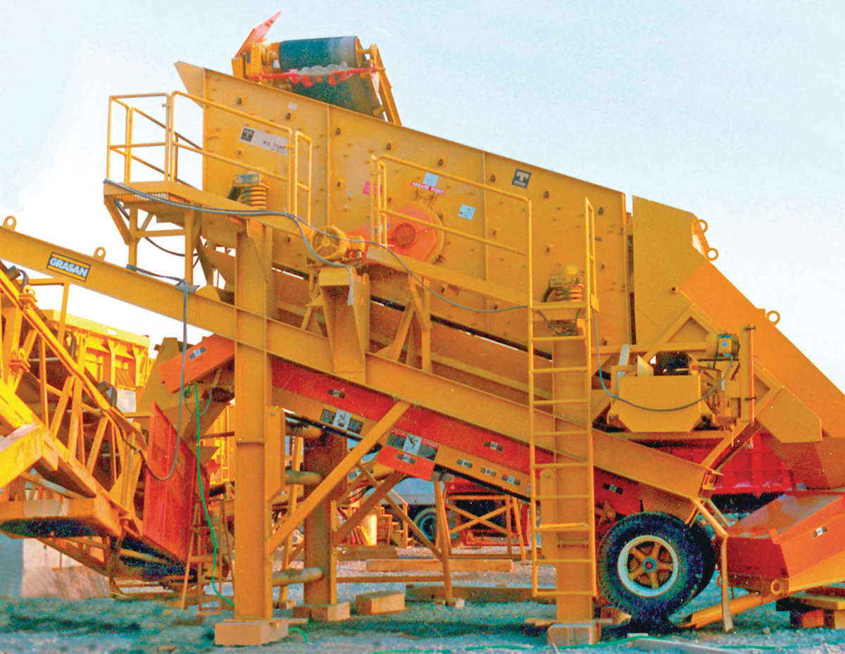 portable inclined screen plants From: Grasan Equipment Co. Inc. | For ...