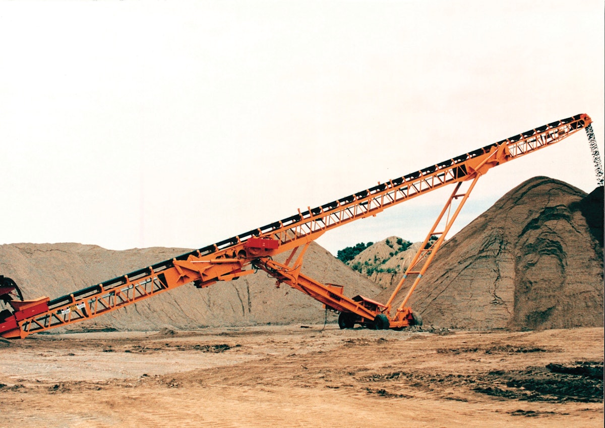 Radial Stackers From: Grasan Equipment Co. Inc. | For Construction Pros