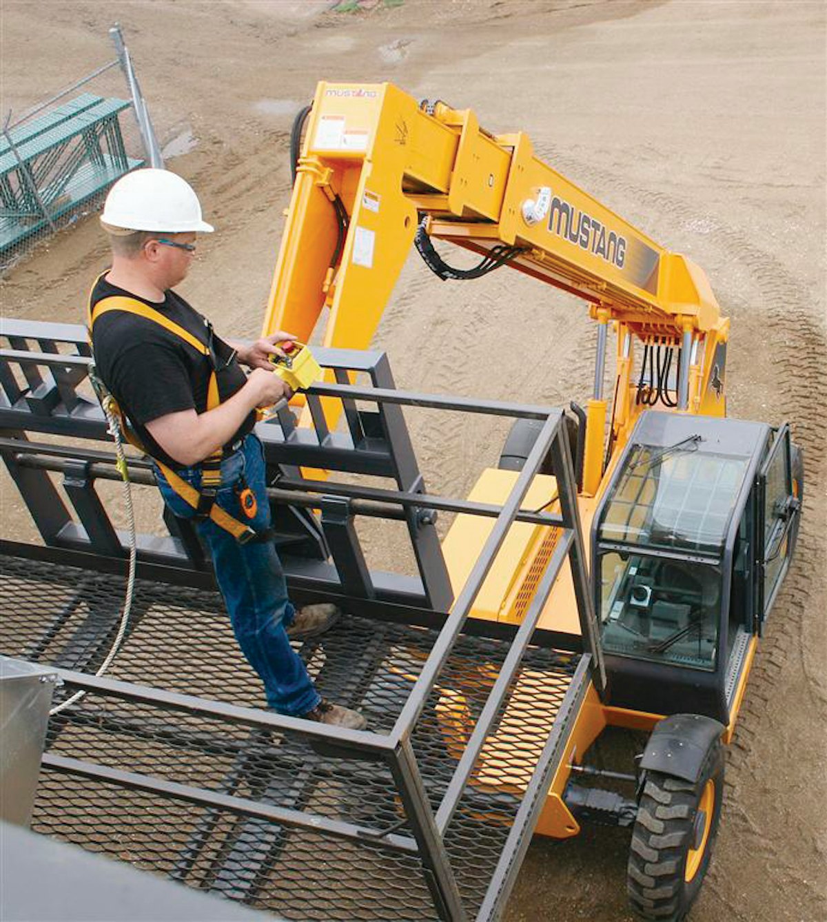 Radio Remote Control Boom Control for Telehandlers From: Mustang by ...