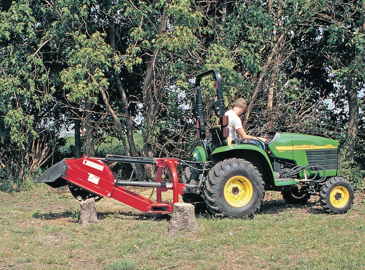SC-25 Stump Buster From: Shaver Mfg. Co. | For Construction Pros