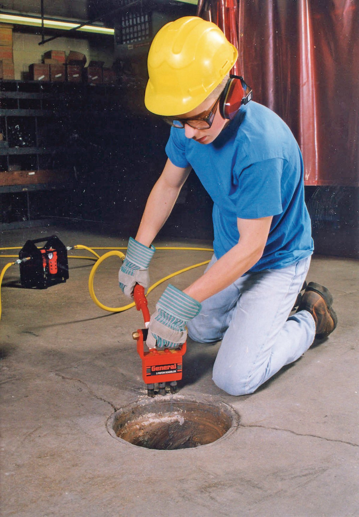 SCF3 Scabbler From: General Equipment Company | For Construction Pros