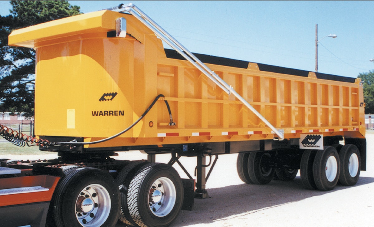 SFS Dump Trailer From: Warren, Inc. | For Construction Pros