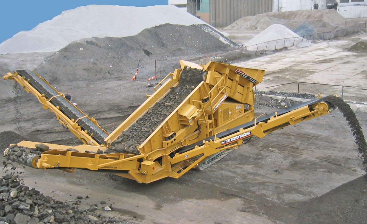 Spyder 516T Screening Plant From: Screen Machine Industries, LLC. | For ...