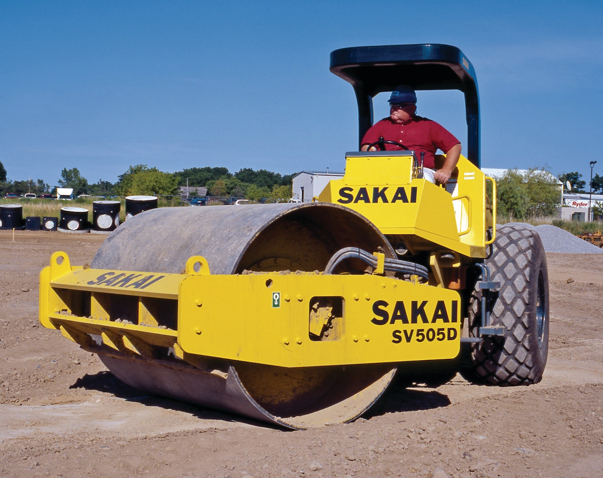 SV505 Series Vibratory Soil Compactors From: Sakai America, Inc. | For ...