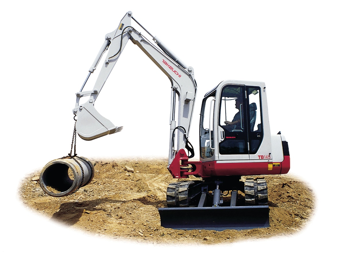 TB145 From: Takeuchi-US | For Construction Pros