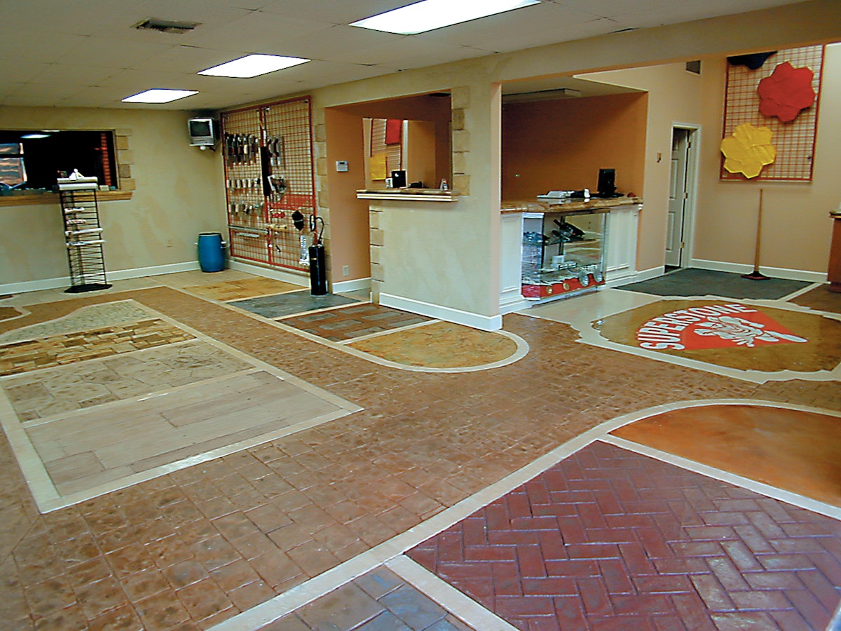 Textured mats From: Super Stone | For Construction Pros