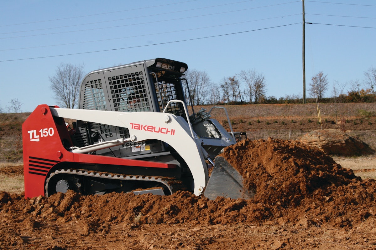 TL 150 Compact Track Loader From: Takeuchi-US | For Construction Pros