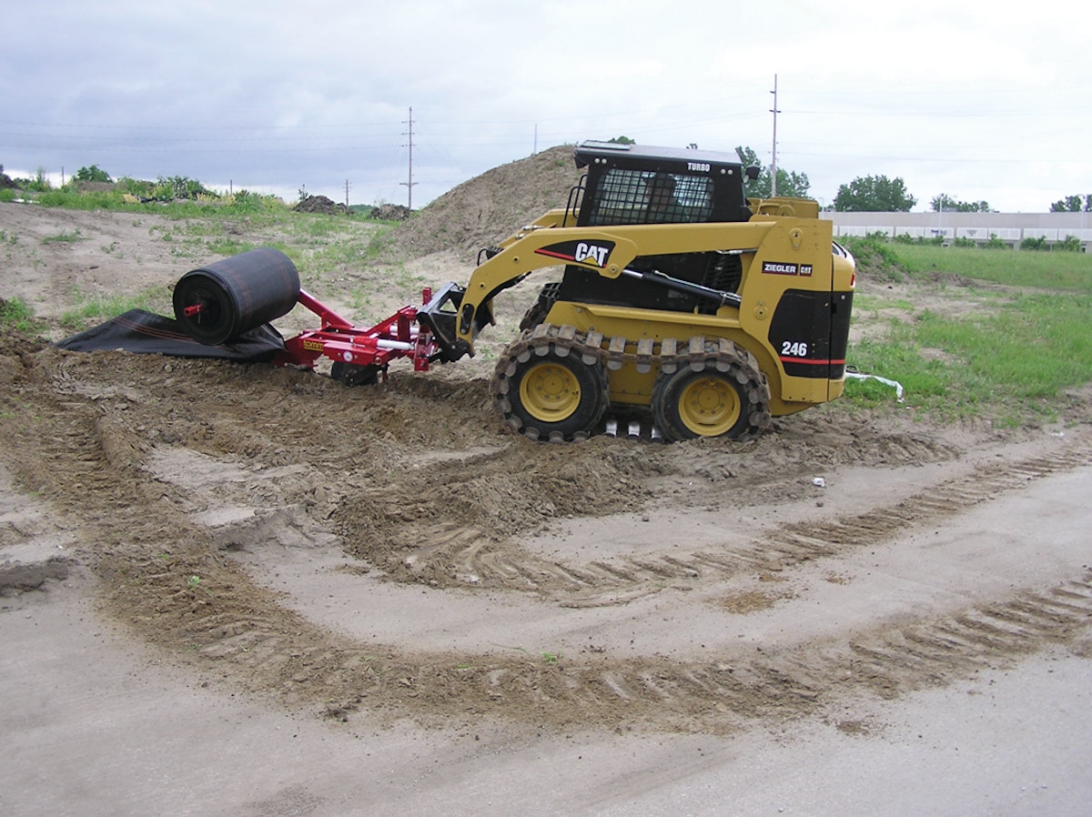 TOMMY Silt Fence Machine From: Carpenter Erosion Control | For ...