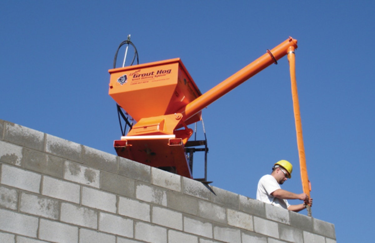 Uphill Grout Hog From: EZG Manufacturing | For Construction Pros