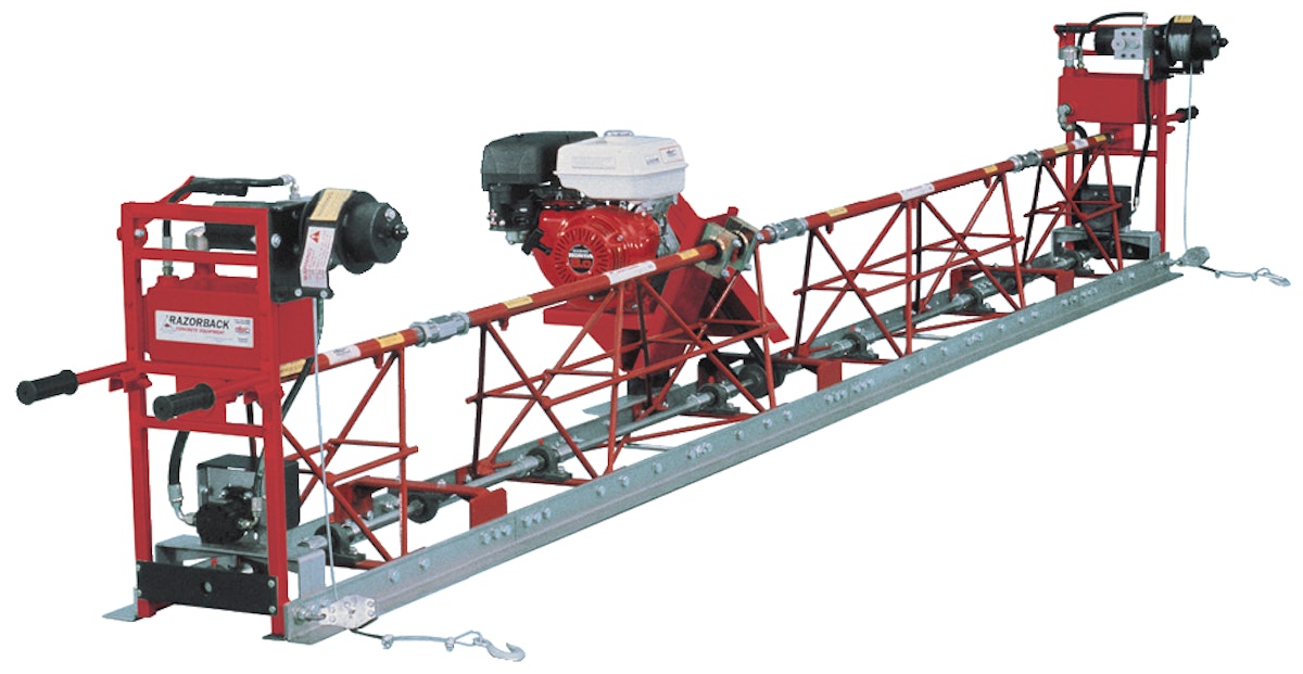 Vibratory Truss Screeds From: Allen Engineering Corporation | For ...