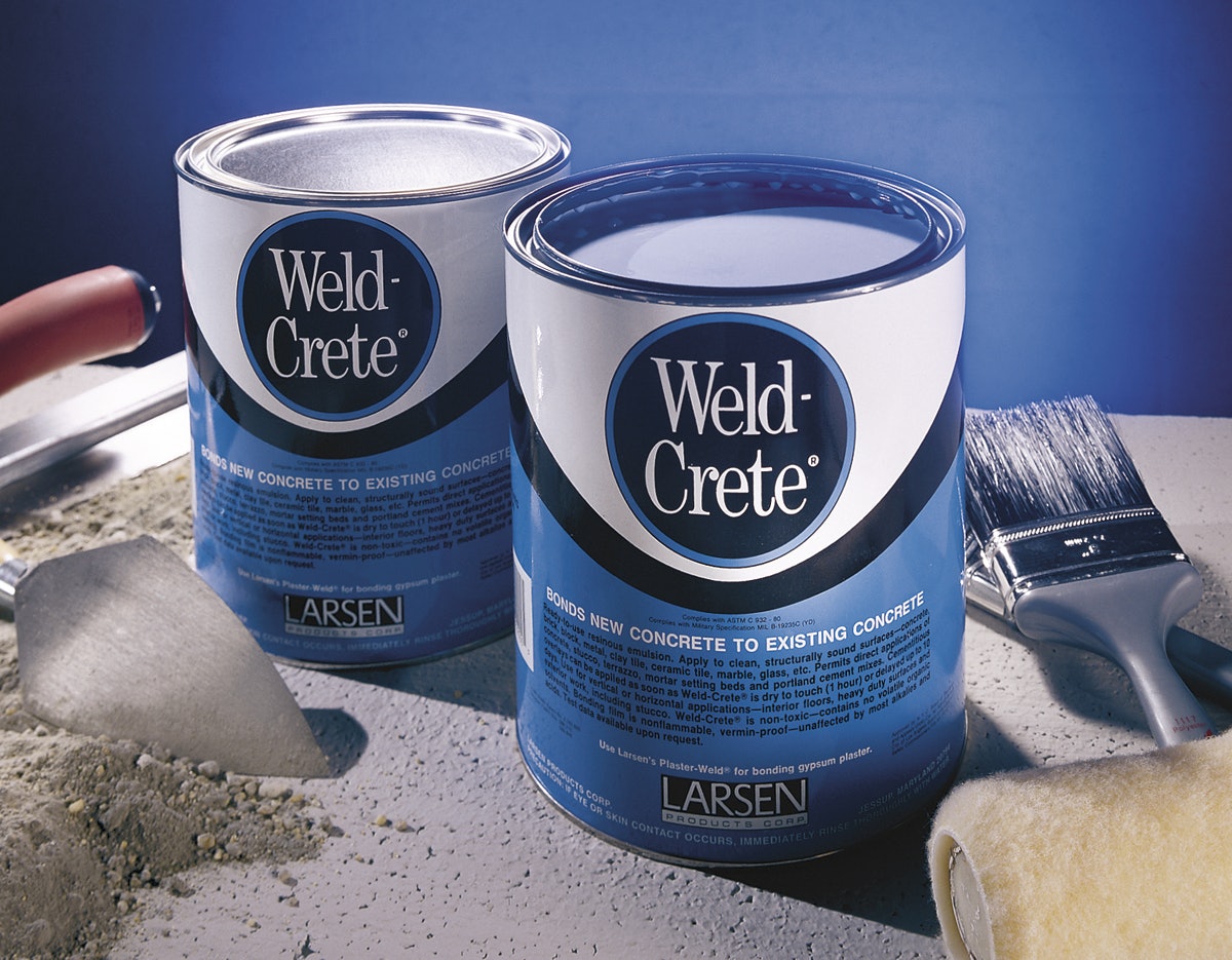 Weld-Crete From: Larsen Products Corporation | For Construction Pros