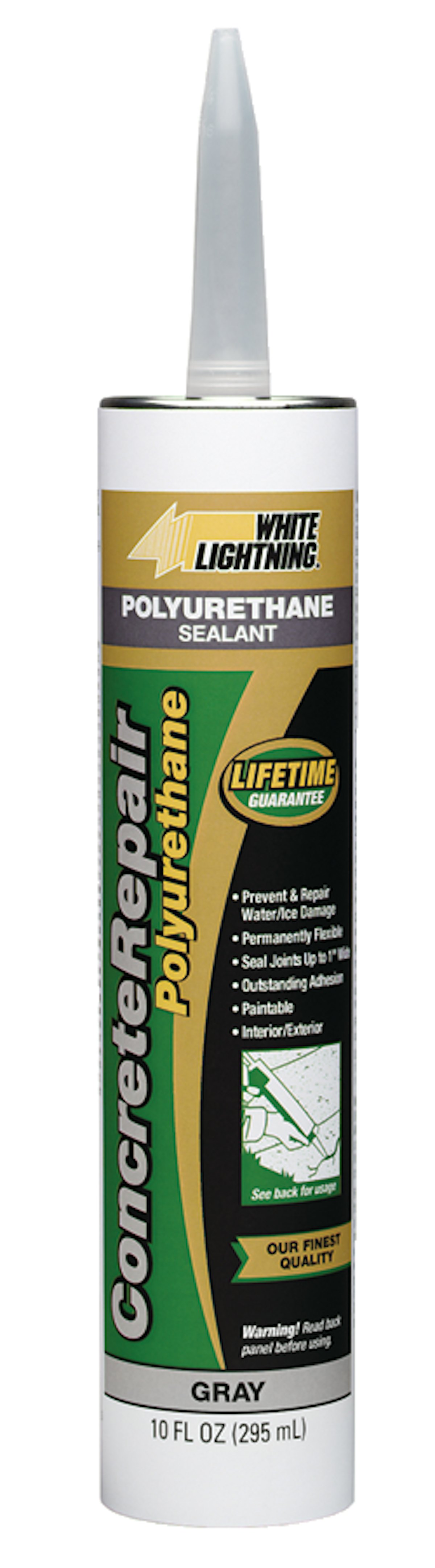 White Lightning Polyurethane Concrete Repair From: Krylon Products ...