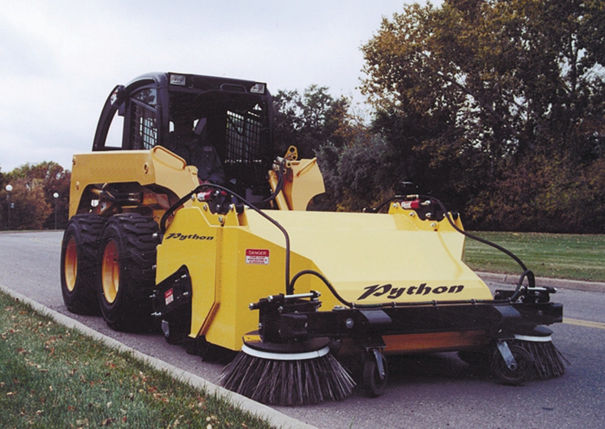 Beaver Pickup Broom From: Python Mfg. Inc. | For Construction Pros