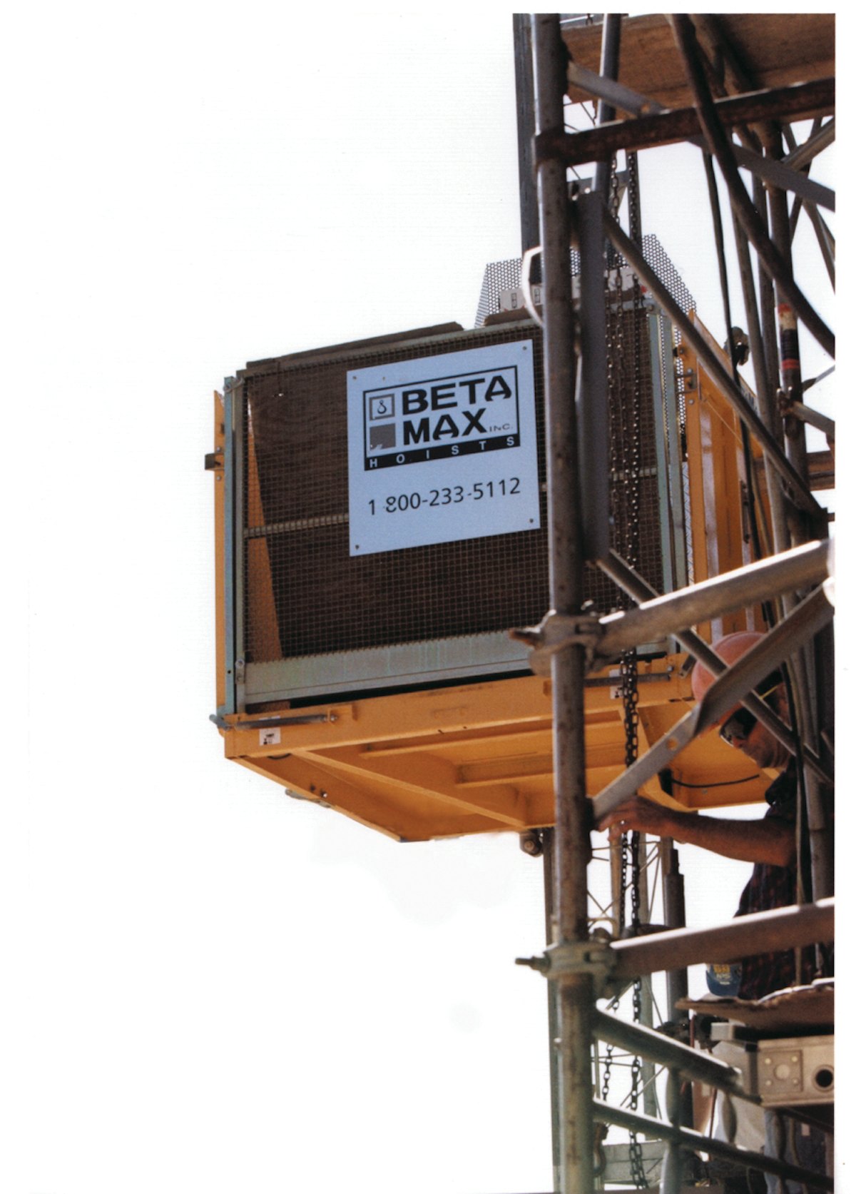 Max Climber 3300 Platform Hoist From: Beta Max Inc. | For Construction Pros