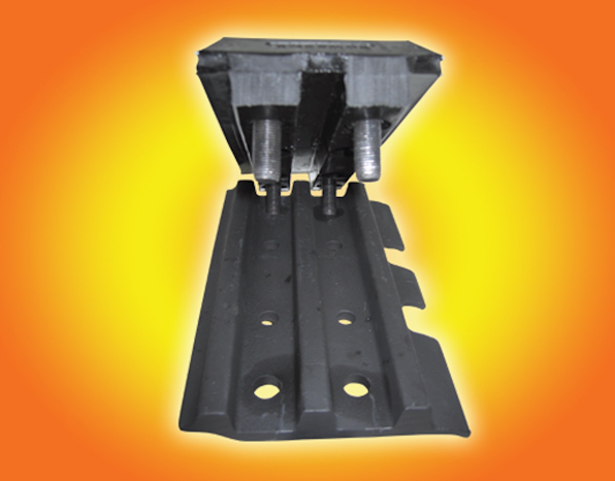 Poly bolt-on track pads From: BLS Enterprises Inc. | For Construction Pros