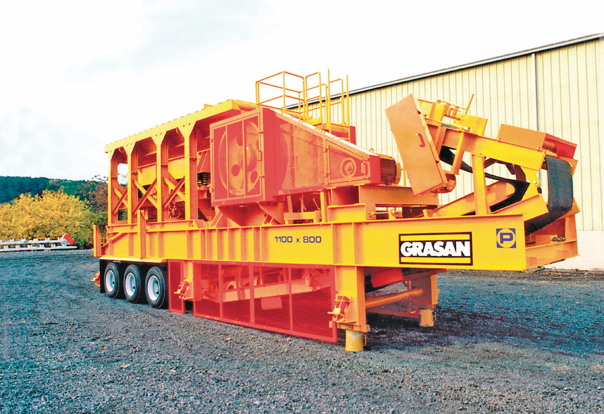 Portable Jaw Crusher Plant From: Grasan Equipment Co. Inc. | For ...