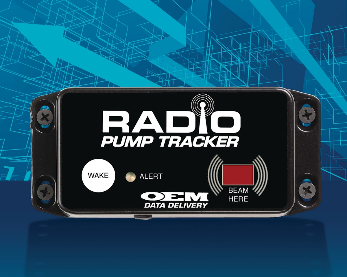 Radio Pump Tracker From: OEM Data Delivery | For Construction Pros