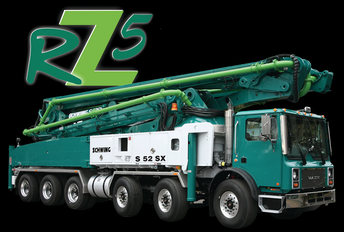 S 52 SX Concrete Pump From: Schwing America | For Construction Pros
