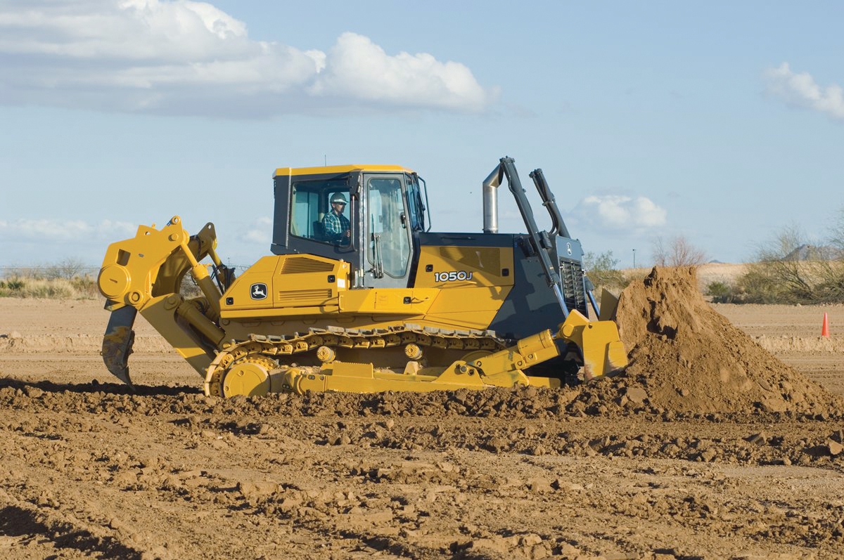 1050J Crawler Dozer From: John Deere | For Construction Pros
