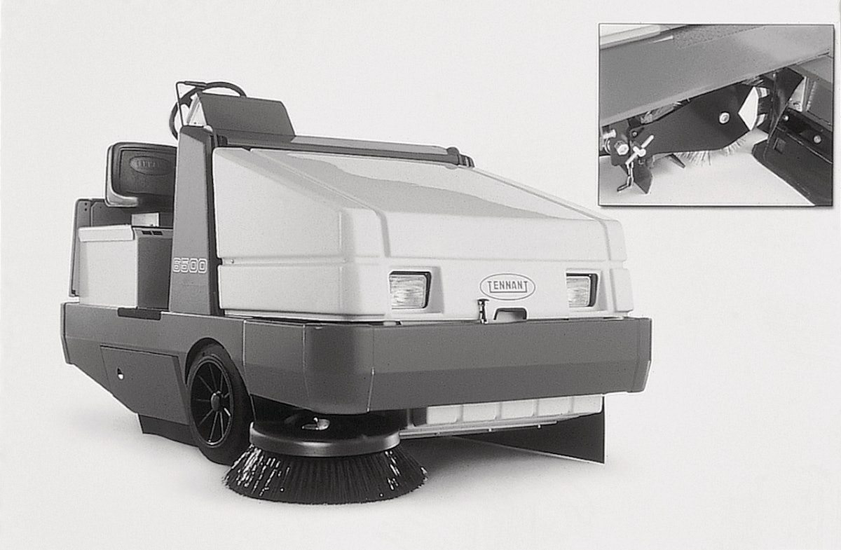 6500 Power Sweeper upgrades From: Tennant Company | For Construction Pros