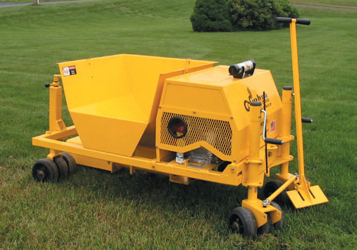 Cobra Asphalt/Concrete Curber From: Salsco Inc | For Construction Pros