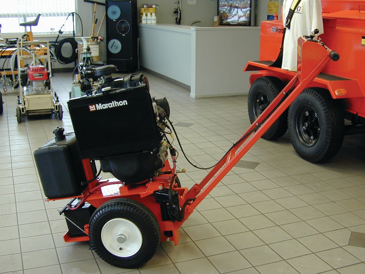 CR250KL Pavement Crack Router From: Marathon Equipment Inc. | For ...