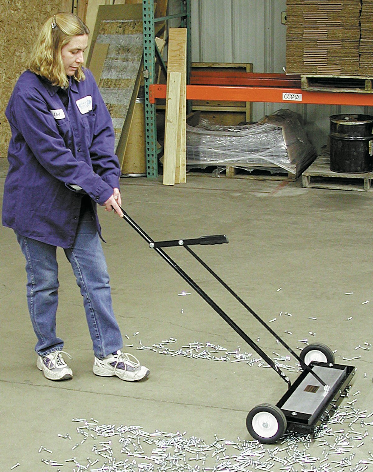 Magnetic Sweeper From: Master Magnetics Inc. | For Construction Pros