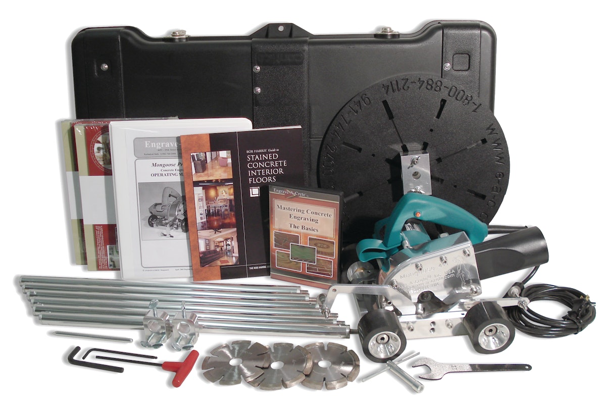 Mongoose Pro Pack From: Engrave-A-Crete | For Construction Pros