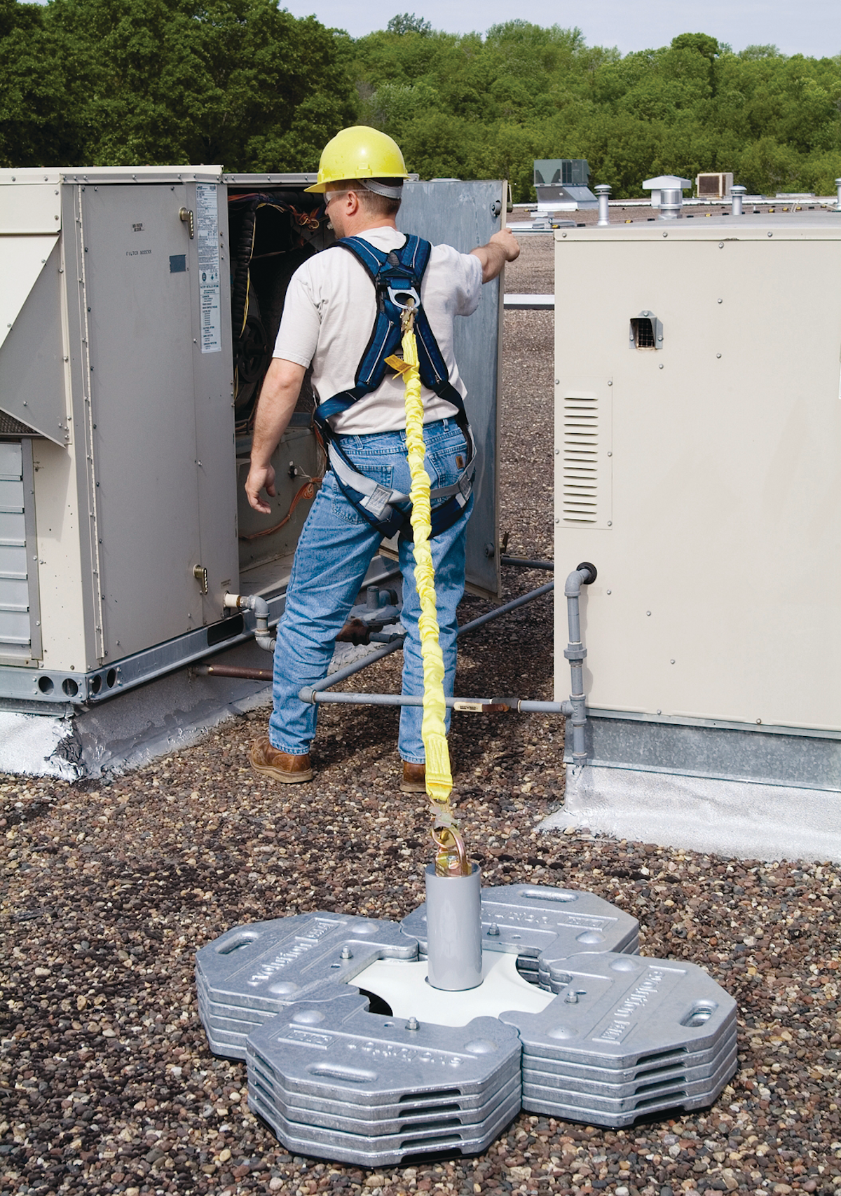 Freestanding Counterweight Anchor From: 3M Fall Protection Business ...