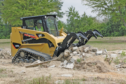 Industrial Grapple Rakes From: Caterpillar - Cat | For Construction Pros