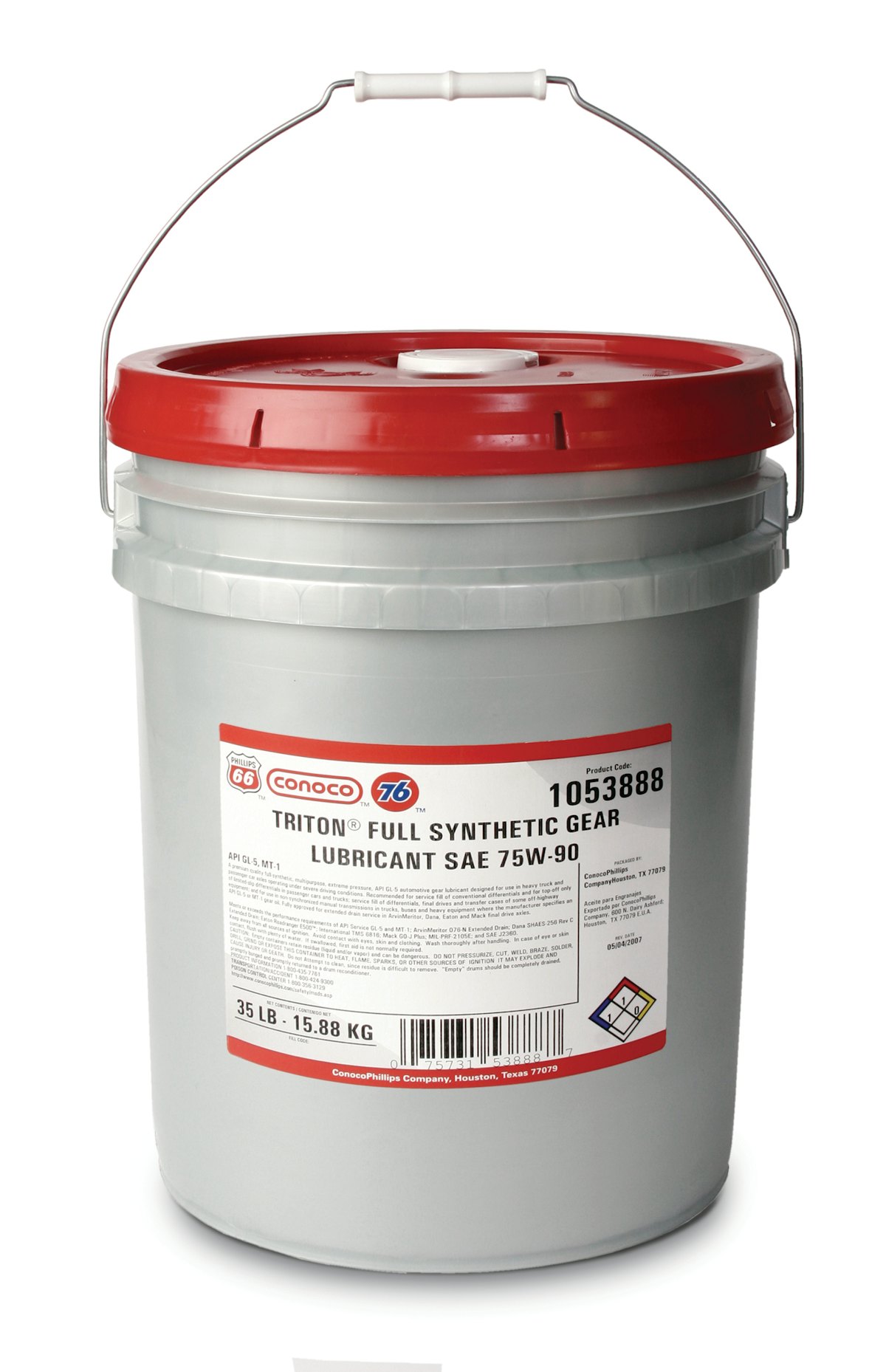 Triton Synthetic Gear Lube 75W90/80W140 From: Phillips 66 Lubricants ...